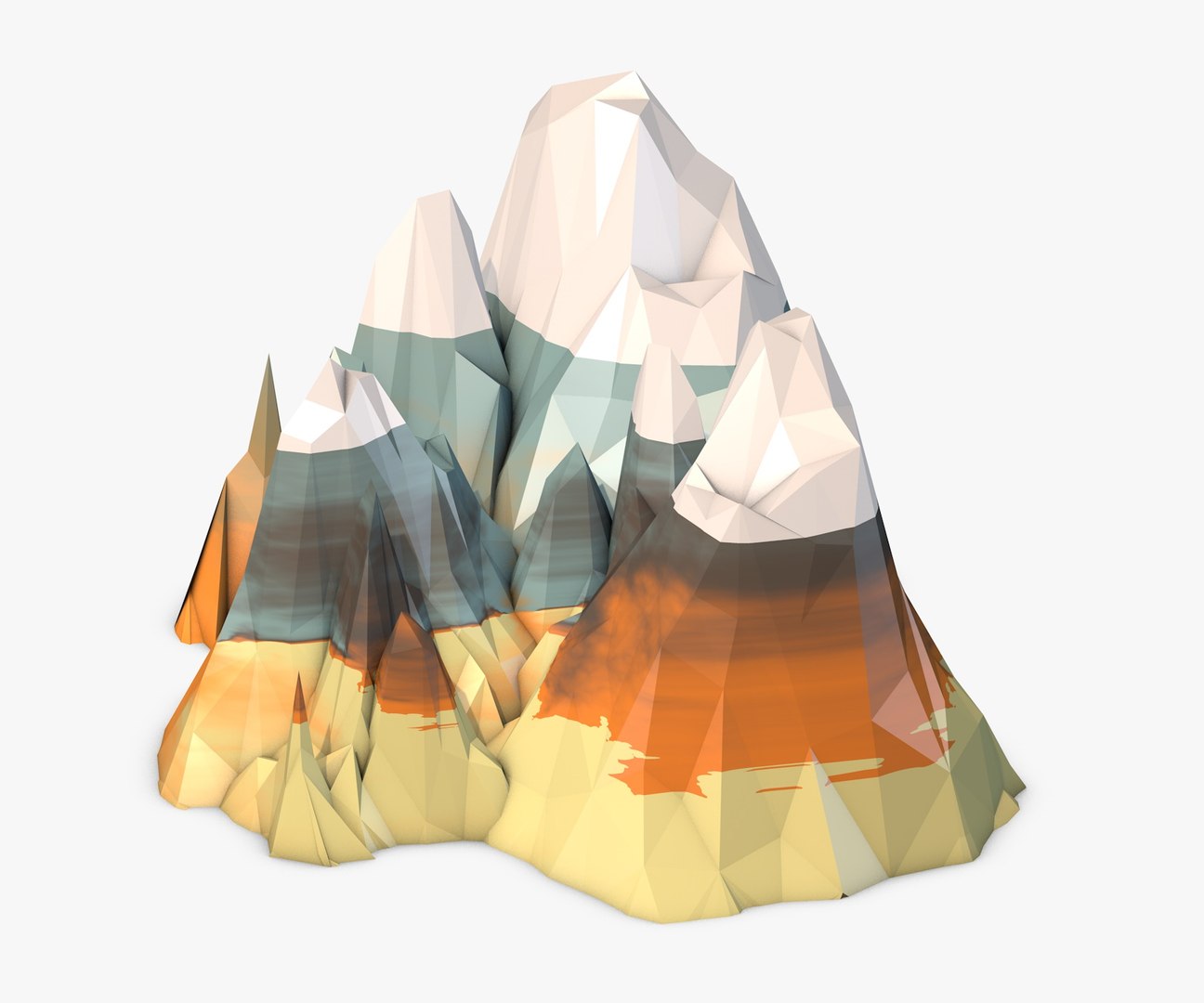 3D Model Mountain - TurboSquid 1195972