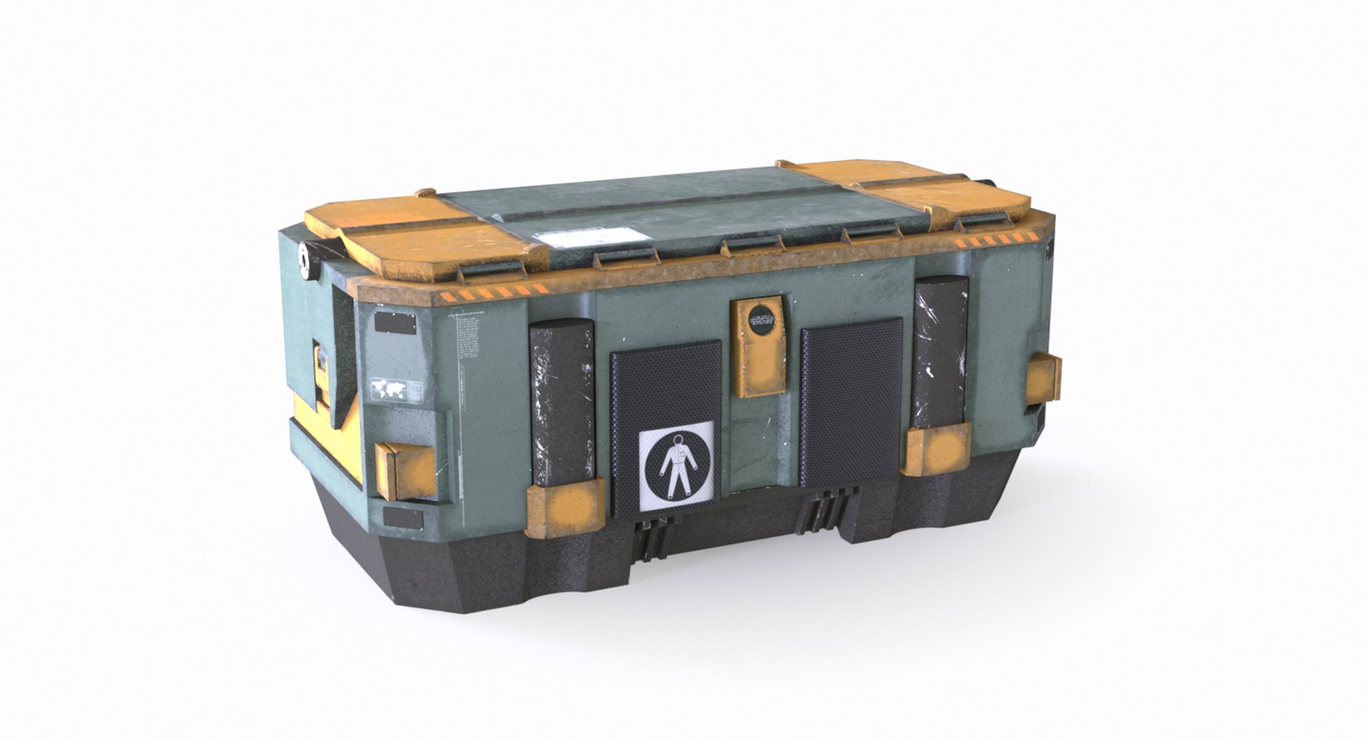 3d Container Box Model