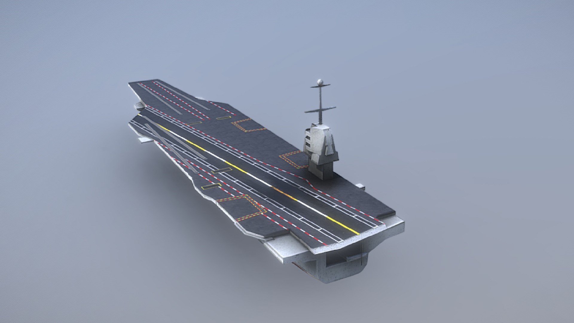 3D Model Aircraft Carrier - TurboSquid 2085912