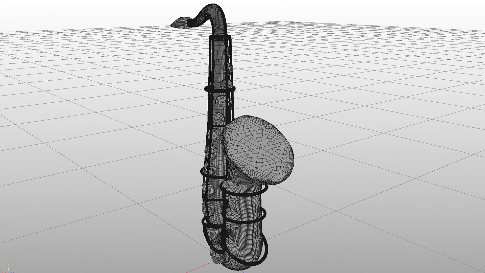 3D Saxophone Model - TurboSquid 1988370