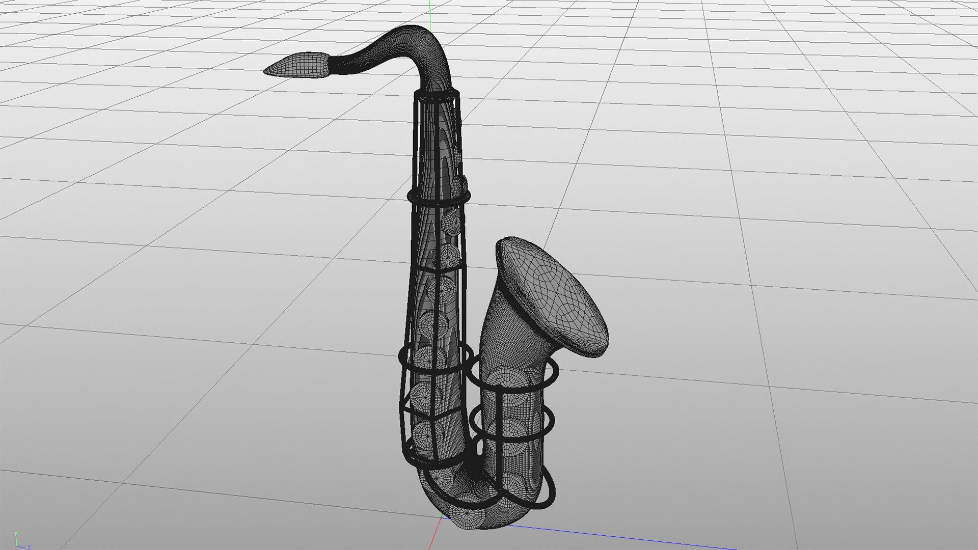 3D Saxophone Model - TurboSquid 1988370