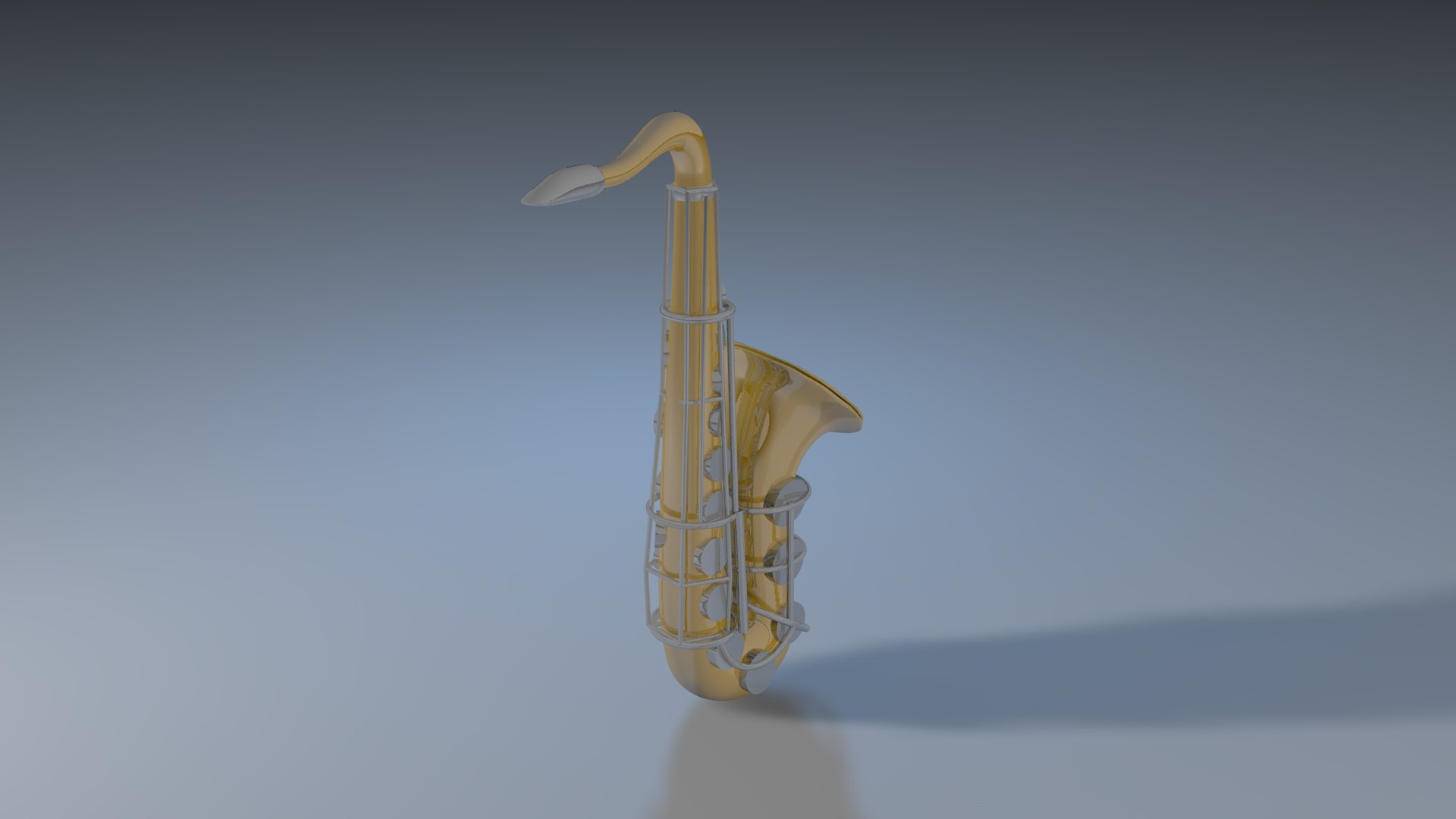 3D Saxophone Model - TurboSquid 1988370