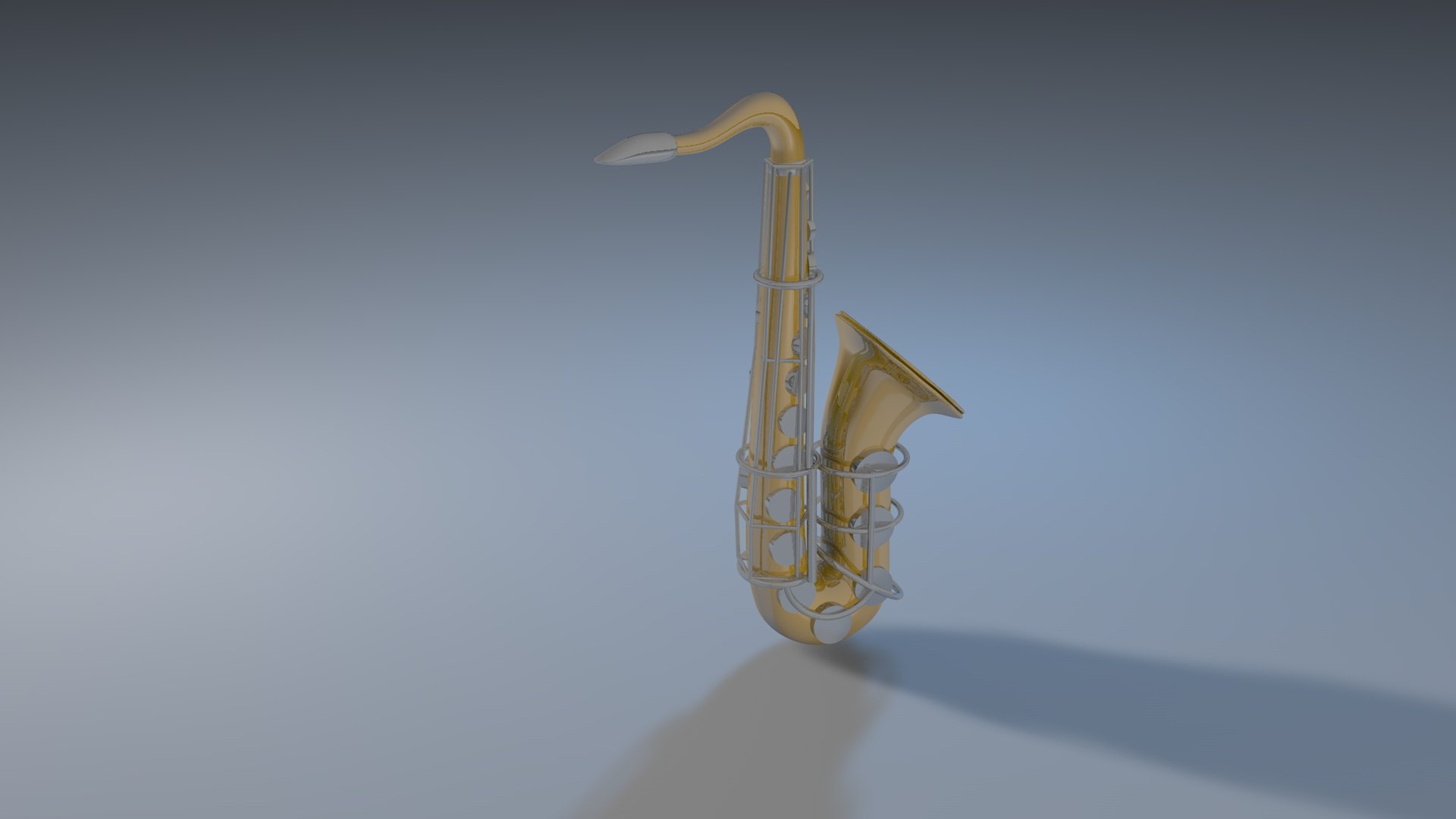 3D Saxophone Model - TurboSquid 1988370