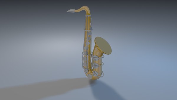 3D Saxophone model - TurboSquid 1988370