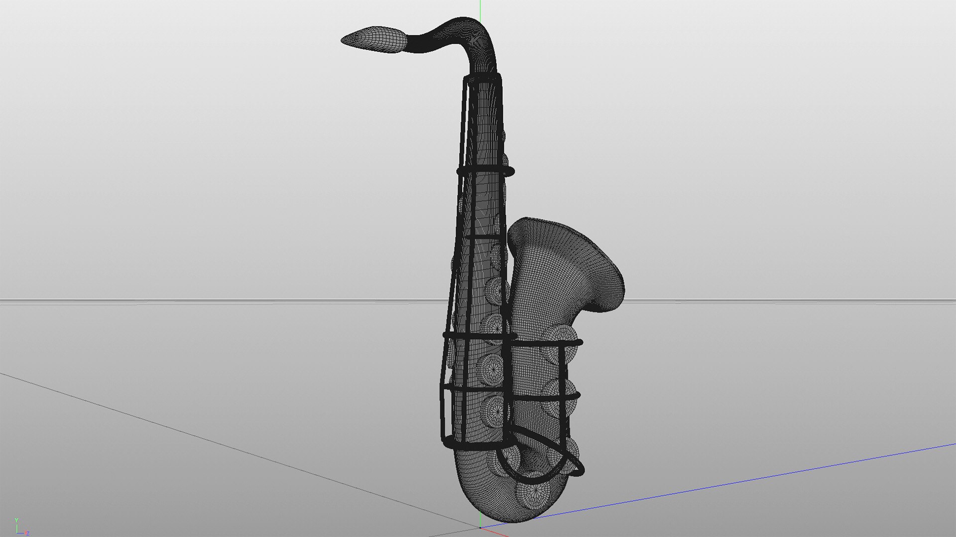 3D Saxophone Model - TurboSquid 1988370
