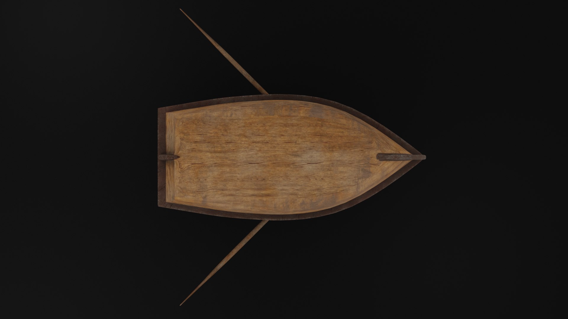 3D ROWING BOAT 3D MODEL LOW POLY PBR - TurboSquid 2176369