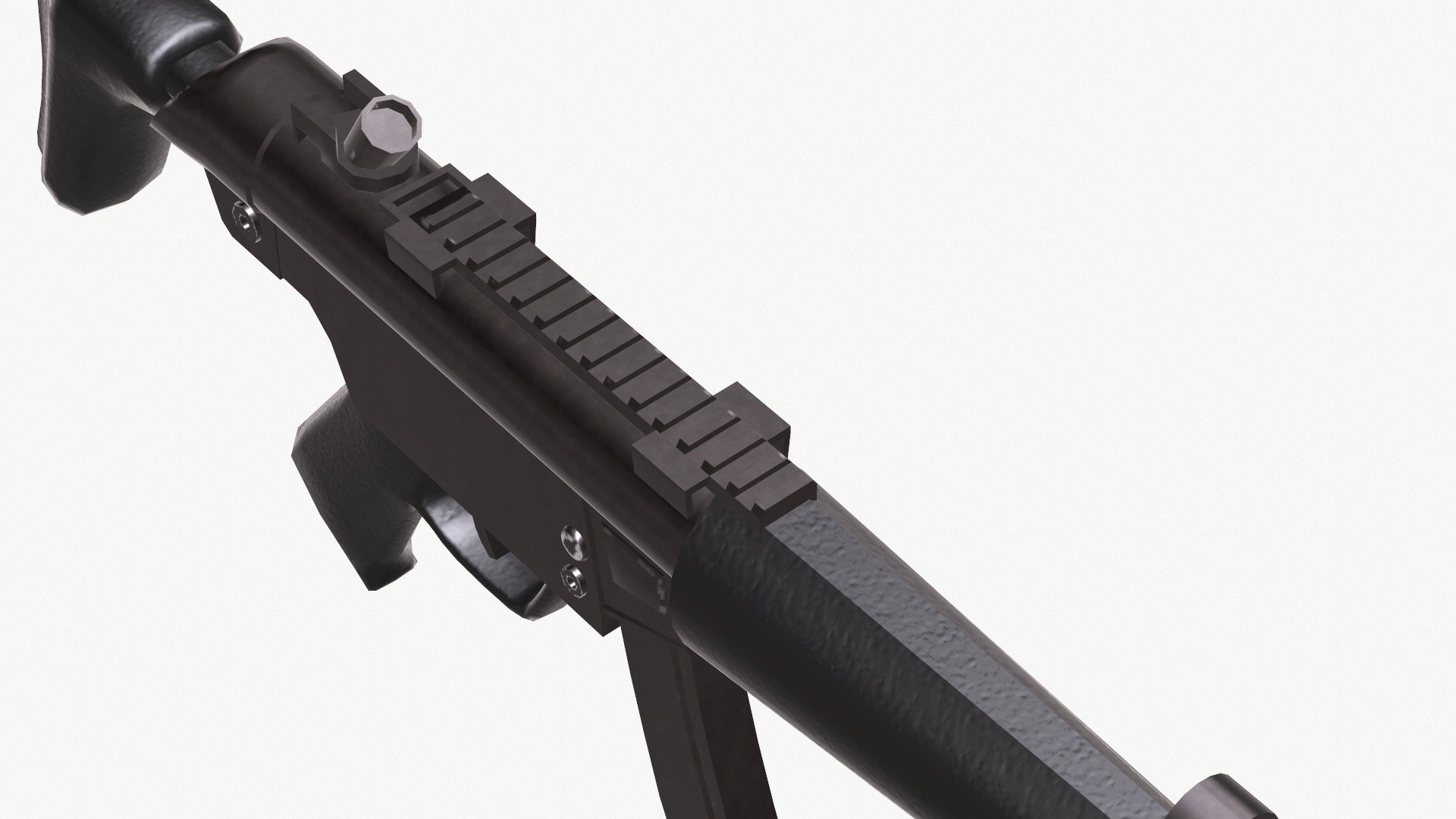 3d Model Mp5 Submachine Gun