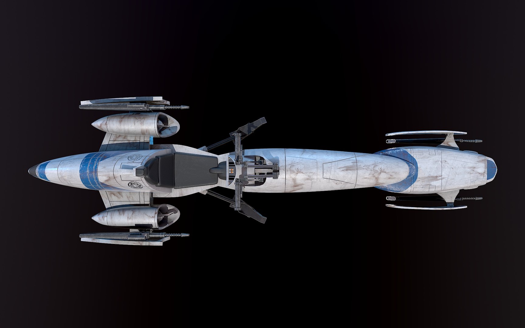 Barc Speeder Star Wars 3D Model - TurboSquid 2188019