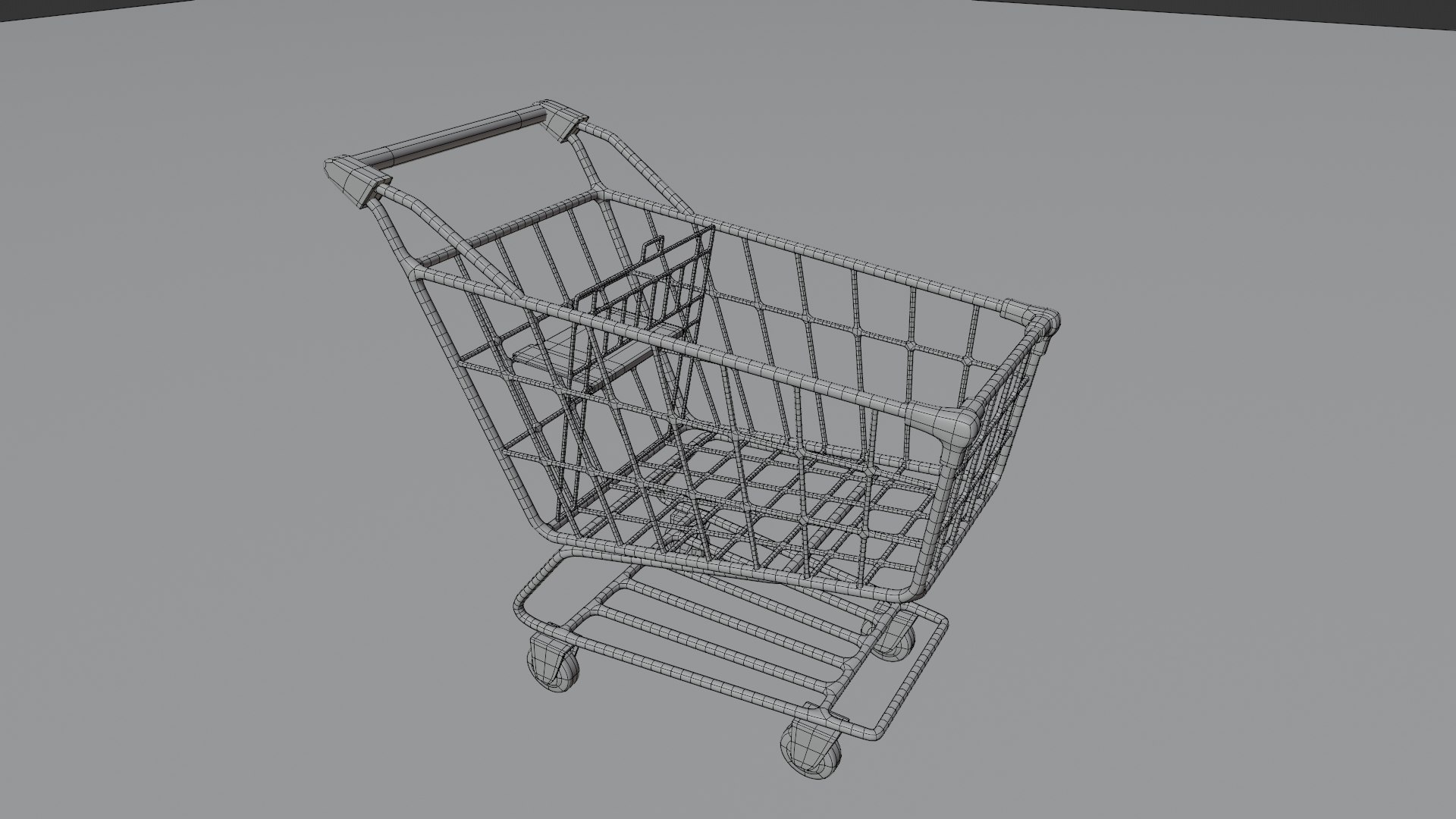 Shopping Cart 3D Model - TurboSquid 1875645