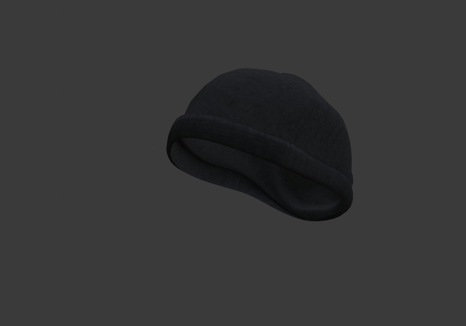 Black Bonnet 3D Model - TurboSquid 1896310
