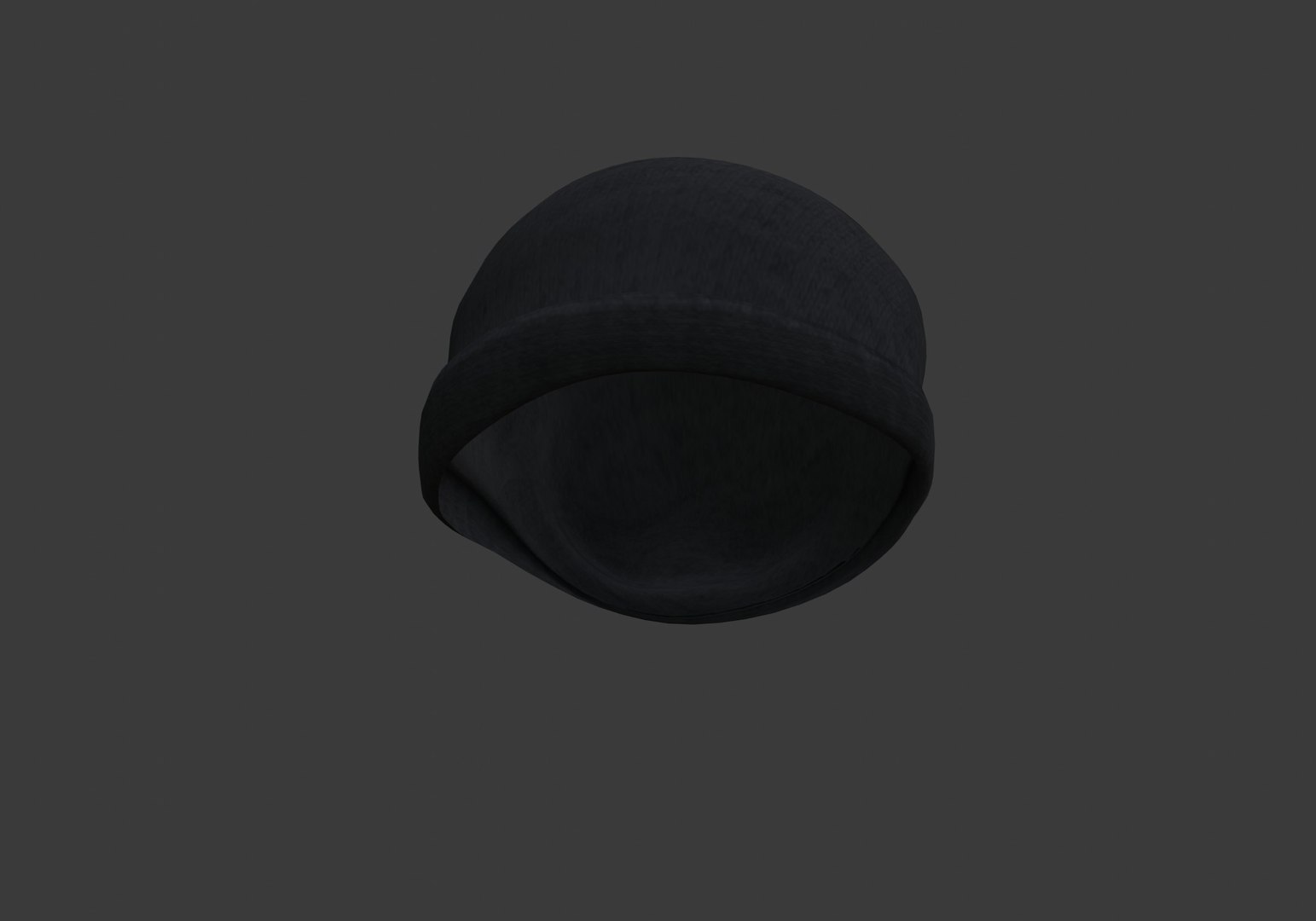 Black Bonnet 3D Model - TurboSquid 1896310