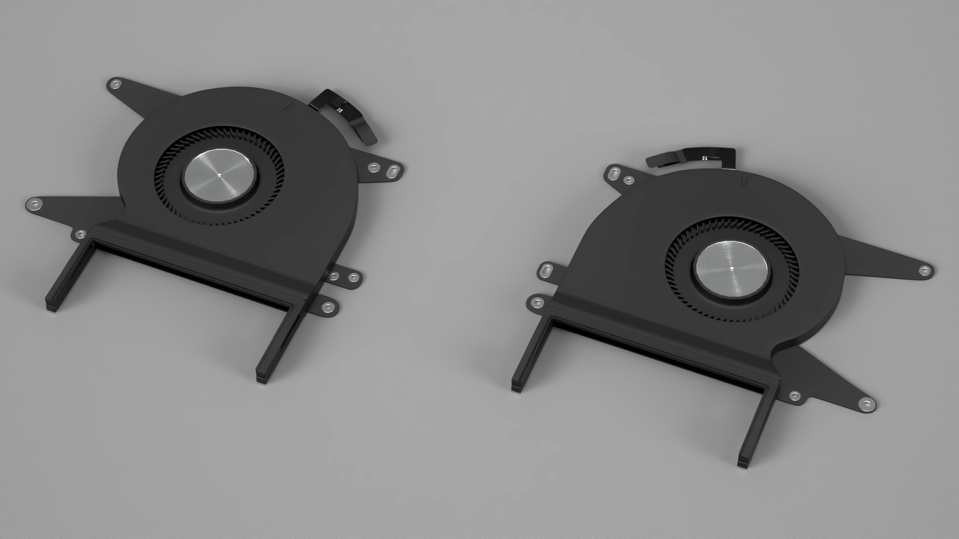 Right And Left Fans Of MacBook Pro 14 M2 3D Model - TurboSquid 2186012