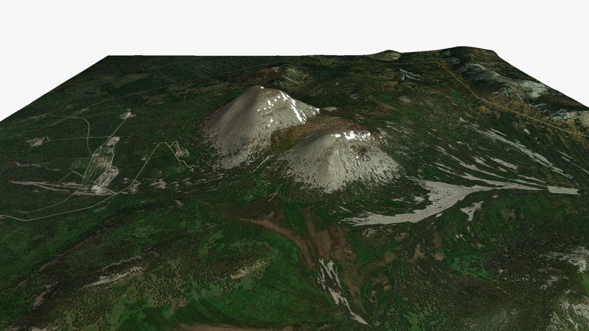 Mt Yamantau 3D Model - TurboSquid 2348020