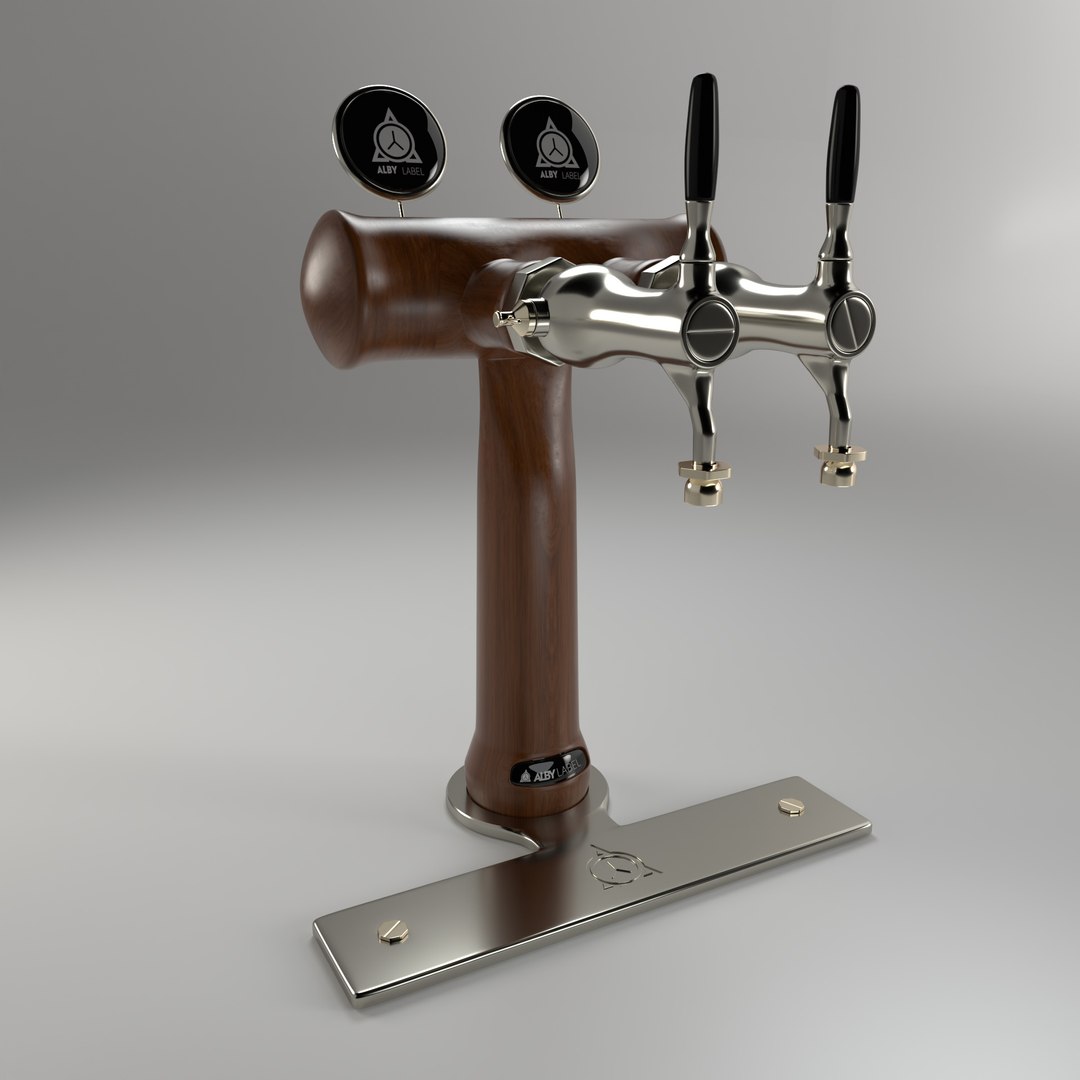 3D Beer Tap Model - TurboSquid 1715451