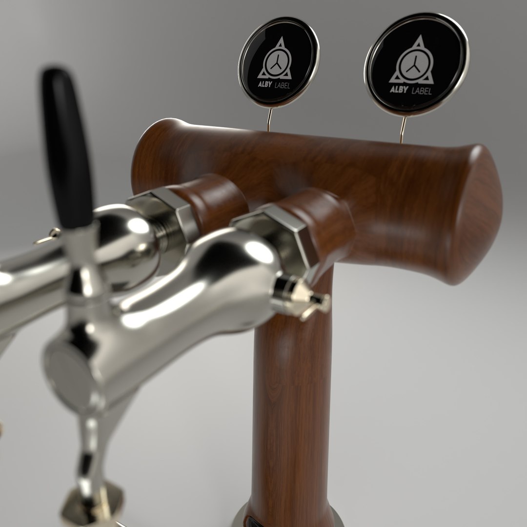 3D Beer Tap Model - TurboSquid 1715451
