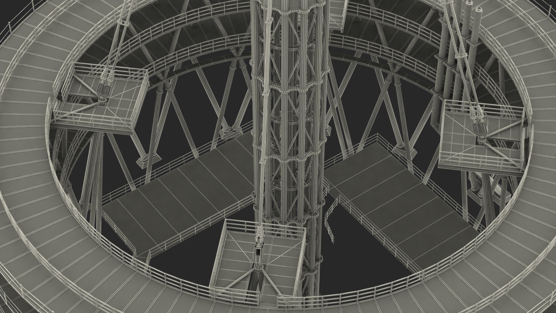 3D Model Tower Spire - TurboSquid 1699053