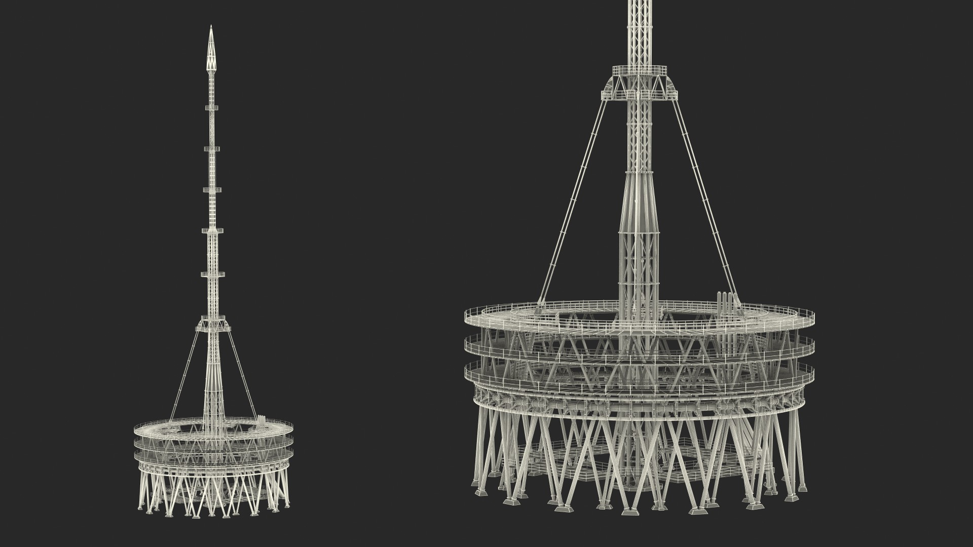 3D Model Tower Spire - TurboSquid 1699053