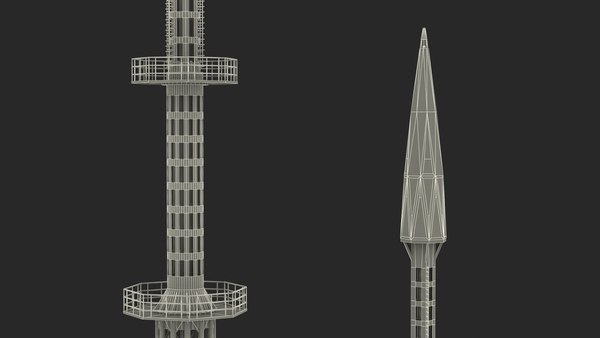 3D model tower spire - TurboSquid 1699053