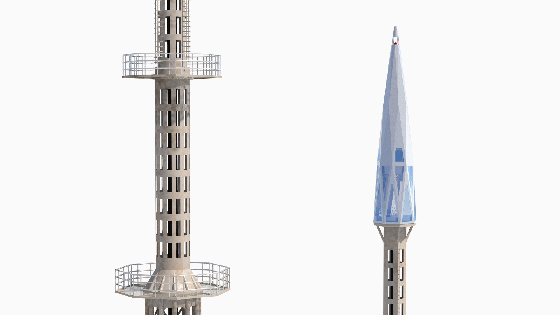 3D Model Tower Spire - TurboSquid 1699053