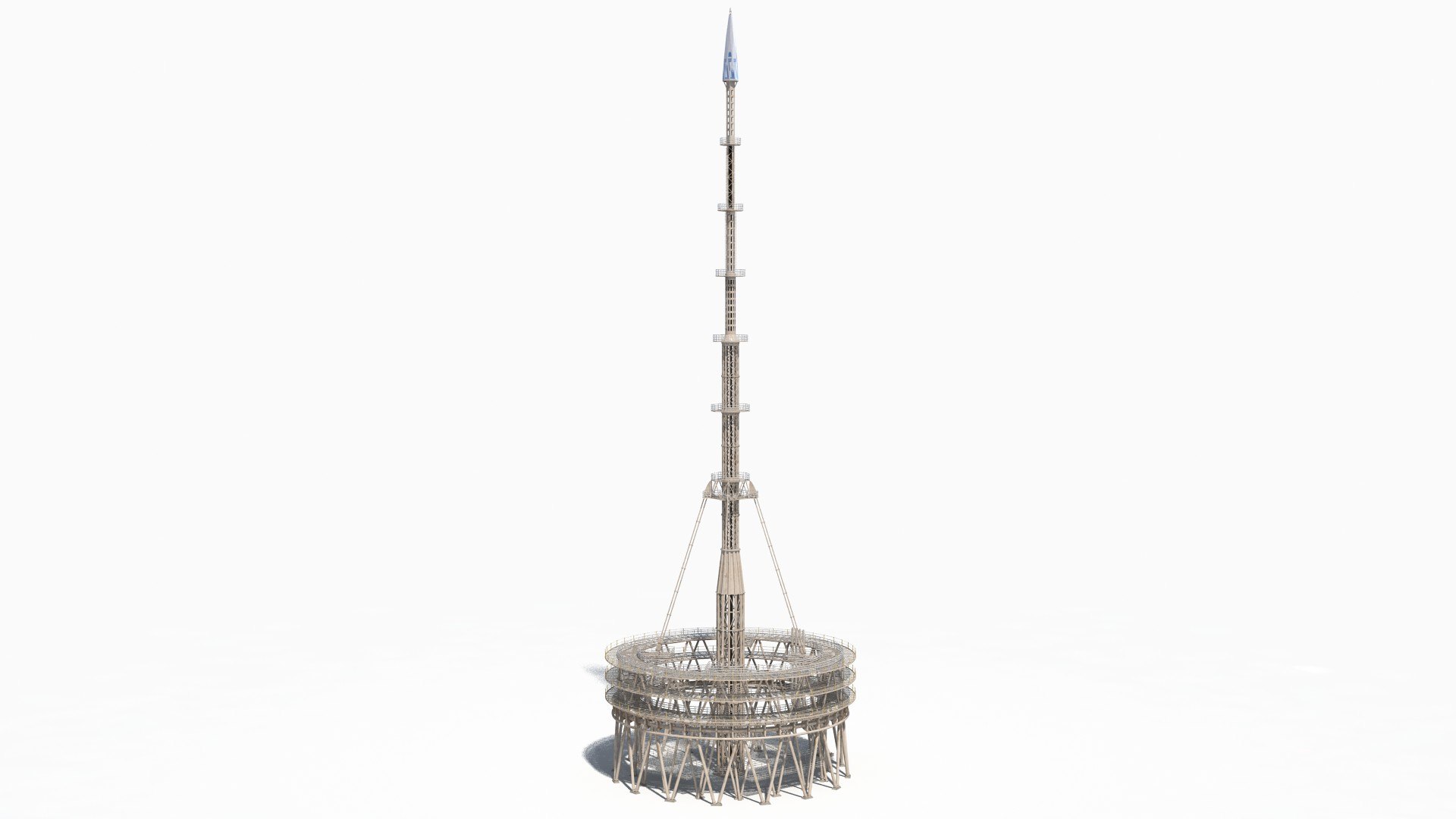 3D model tower spire - TurboSquid 1699053