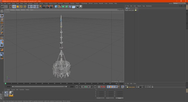 3D model tower spire - TurboSquid 1699053