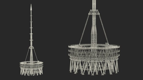 3D model tower spire - TurboSquid 1699053