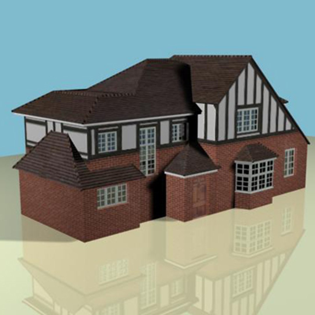 3d Model Country House