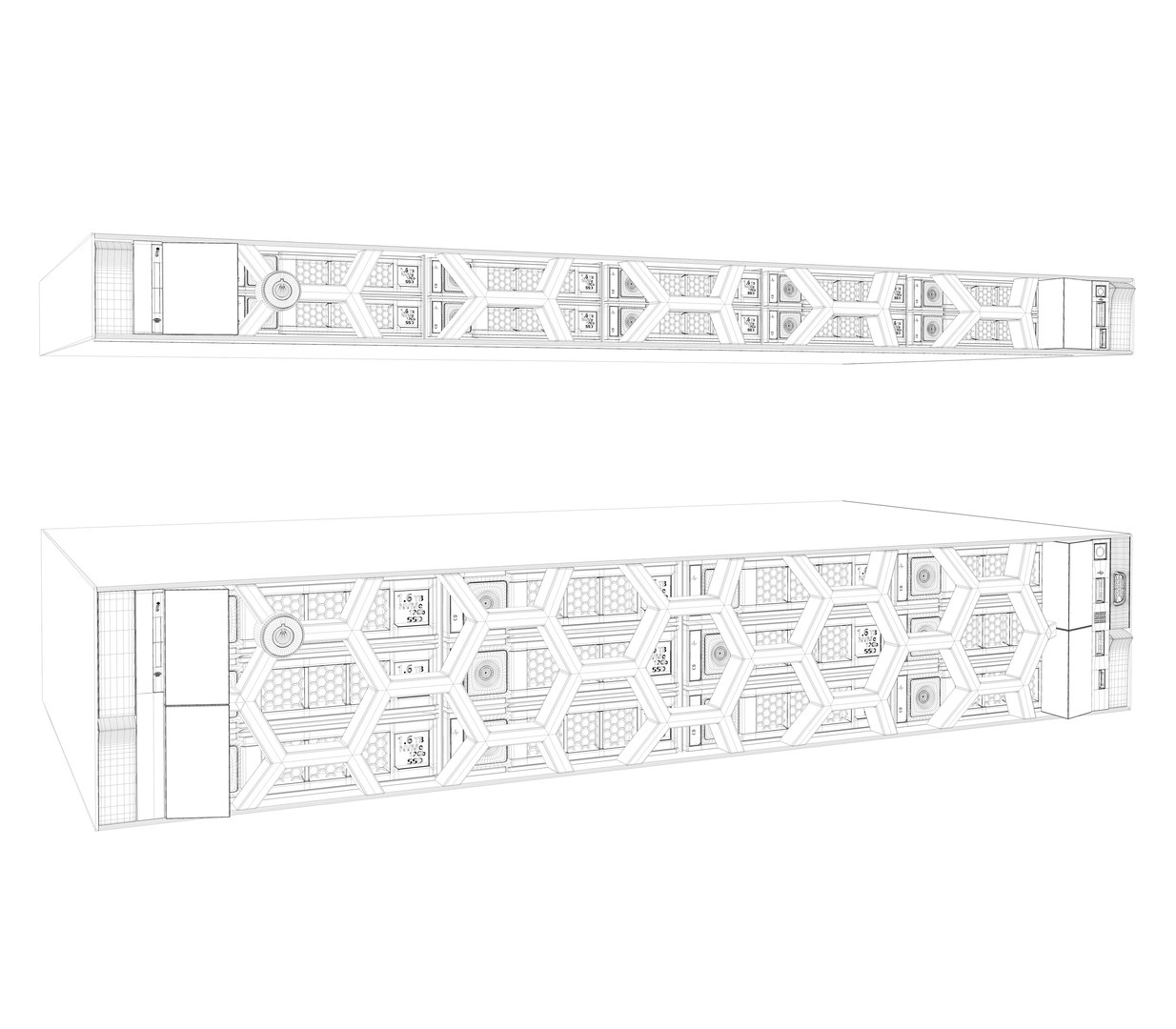 3D model Data Server and Network Rack - TurboSquid 2007629