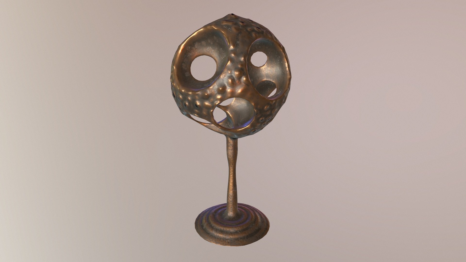 3D bronze decor deco model - TurboSquid 1683157