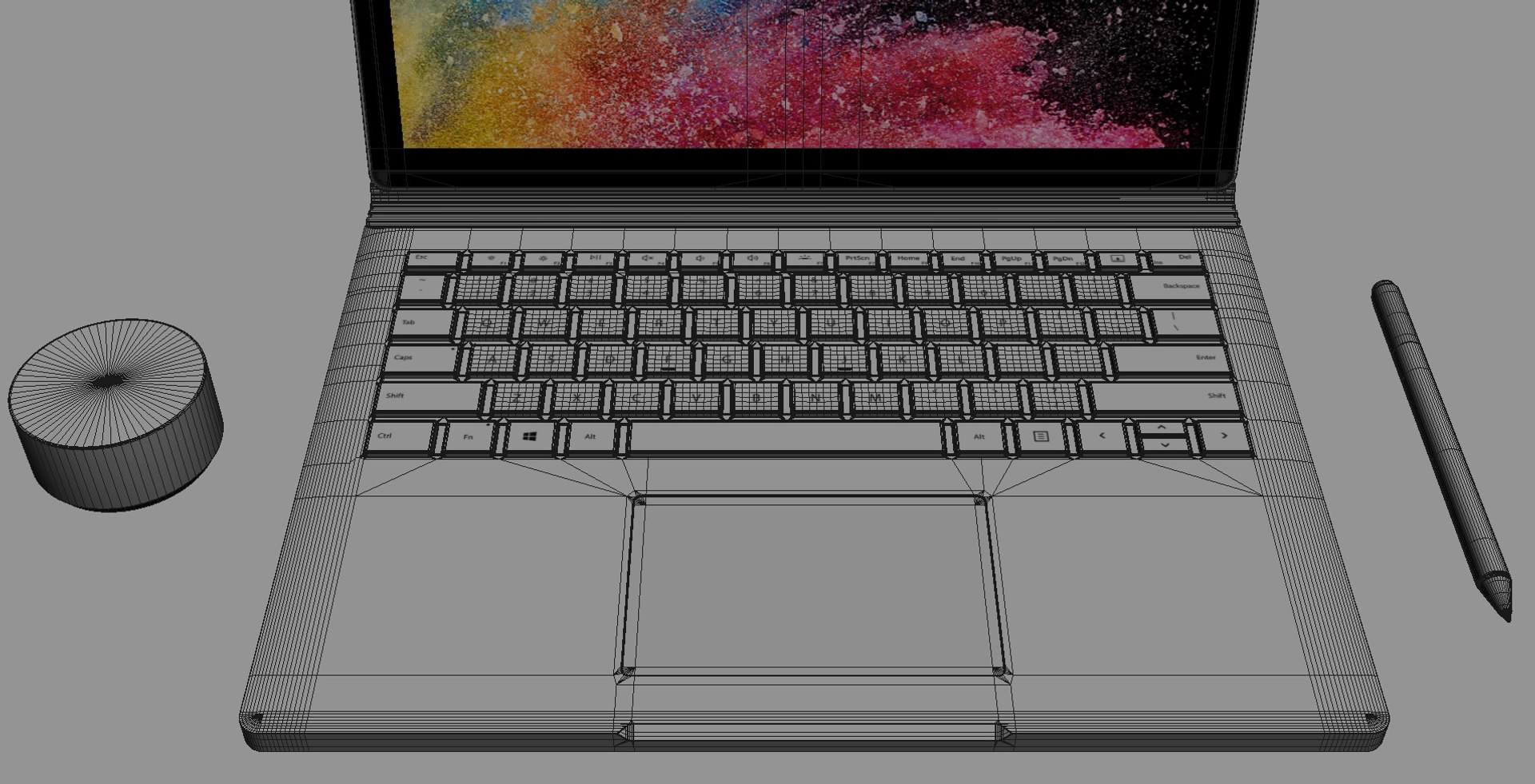 3D Microsoft Surface Book 2 - TurboSquid 1228398