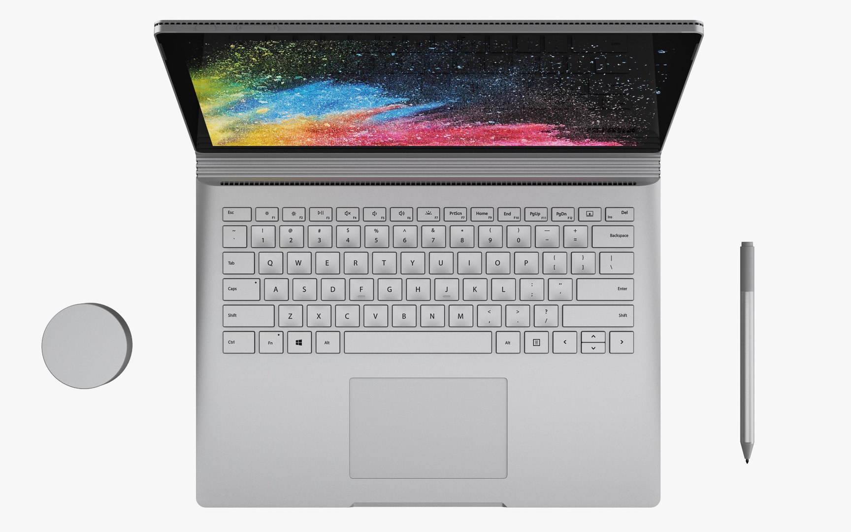 3D Microsoft Surface Book 2 - TurboSquid 1228398