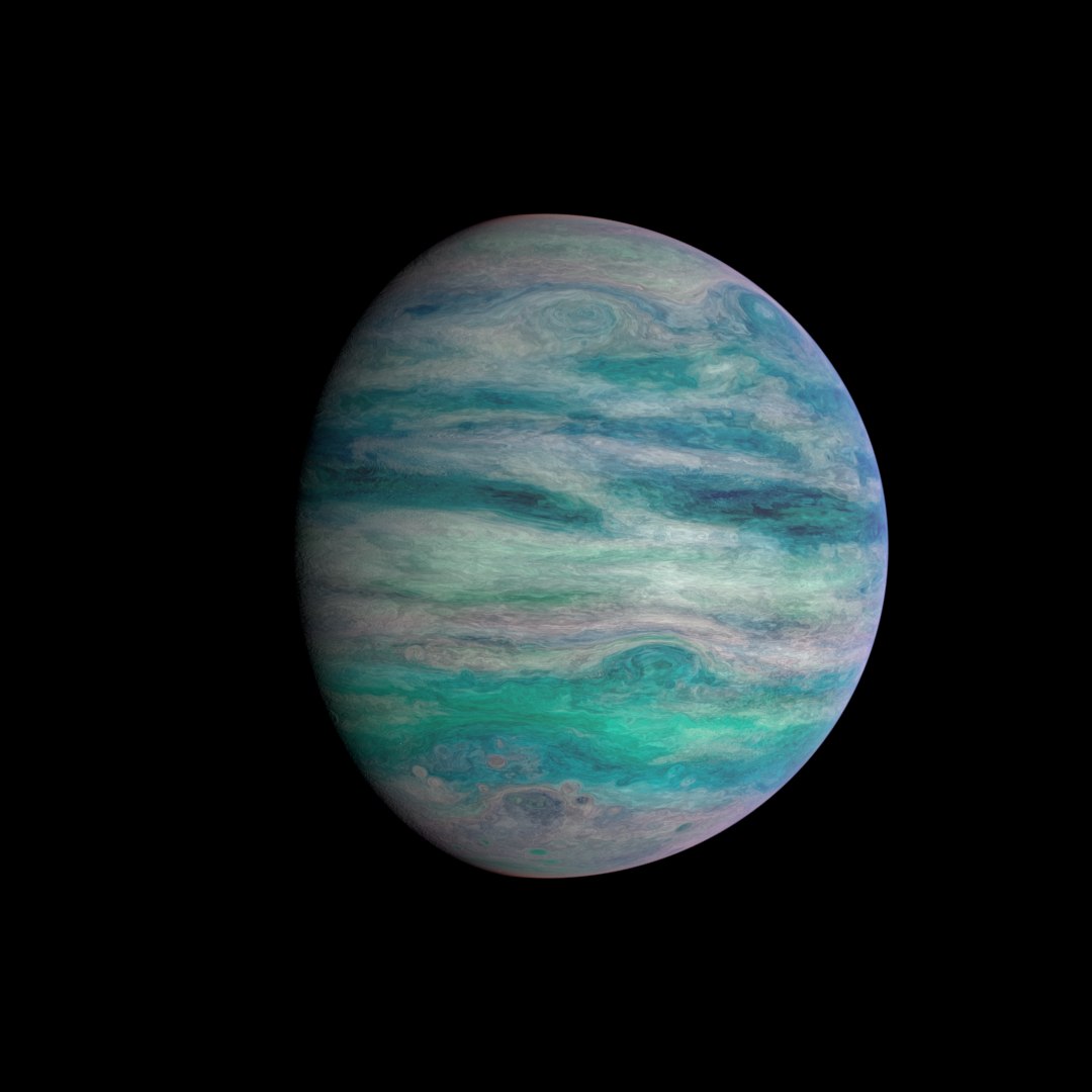 Exoplanet Alien Planet Gas 3D - TurboSquid 1221998