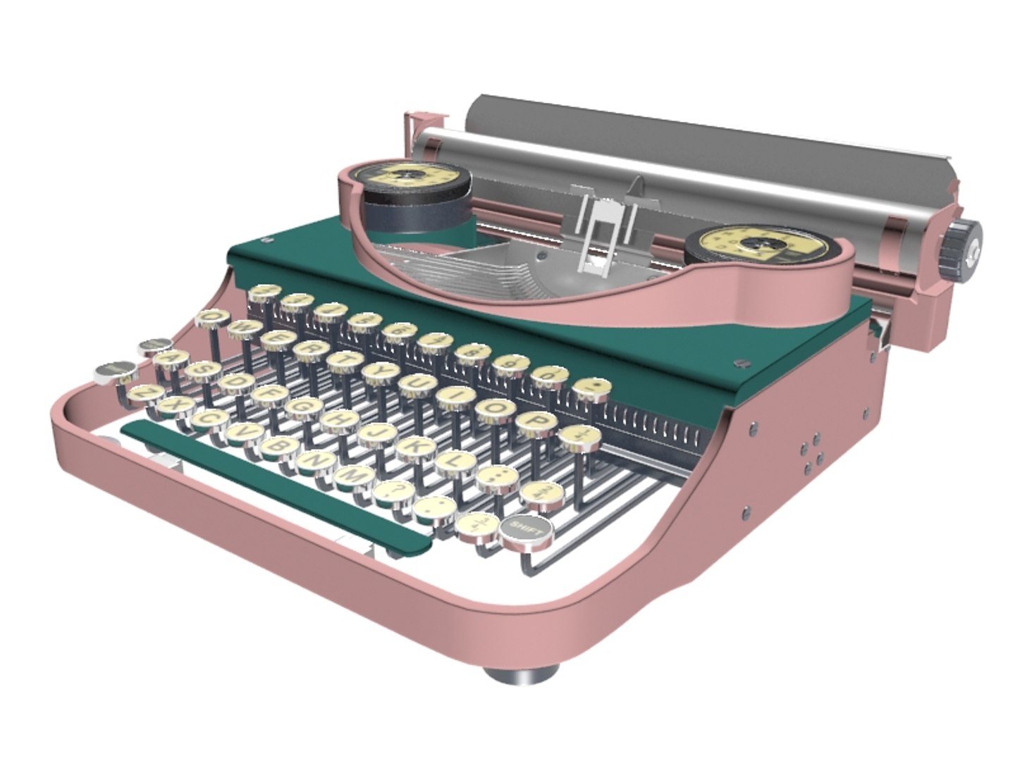 Printer Type Machine 3D - TurboSquid 1556899