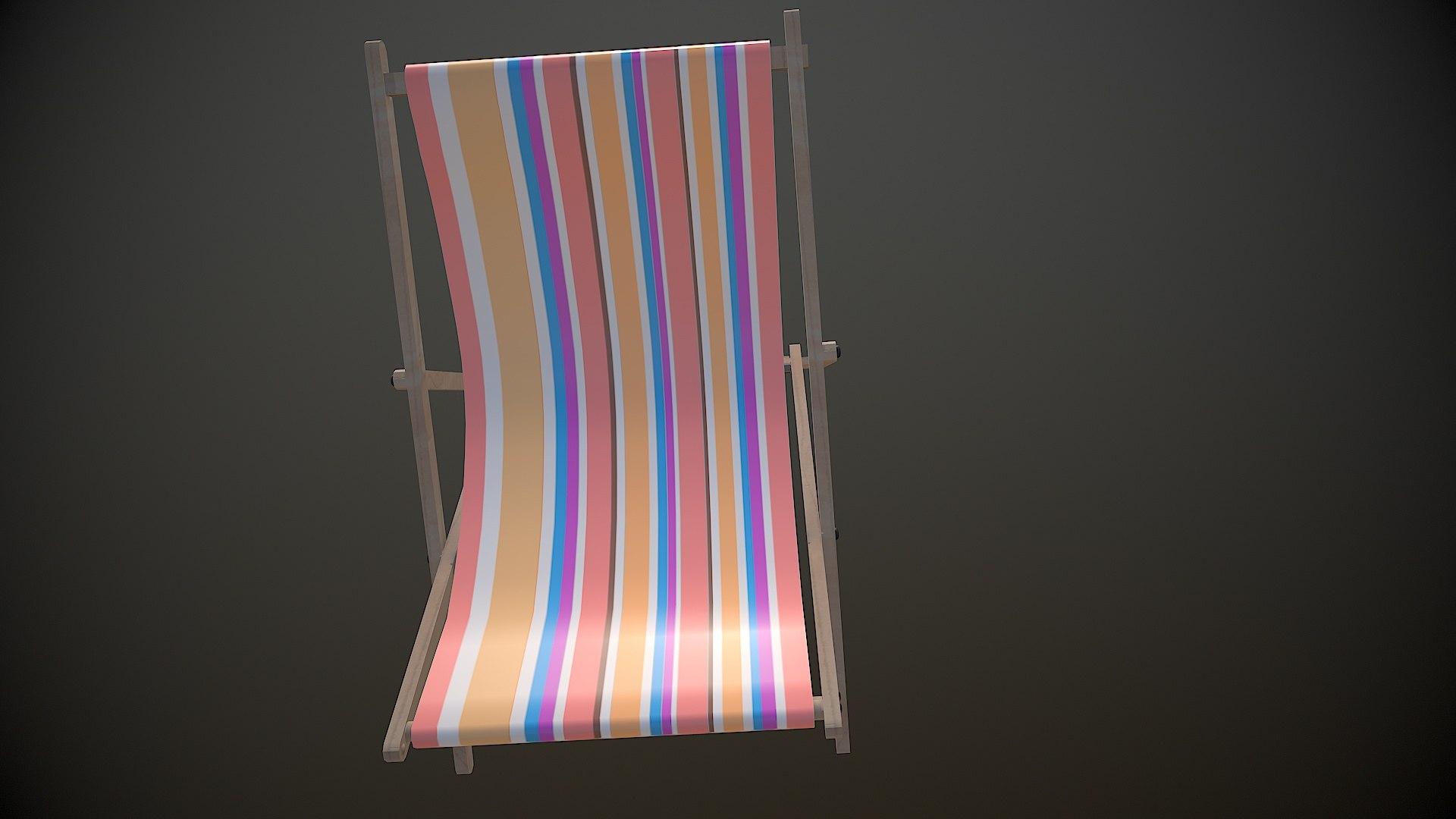3D Beach Chair - TurboSquid 2257684