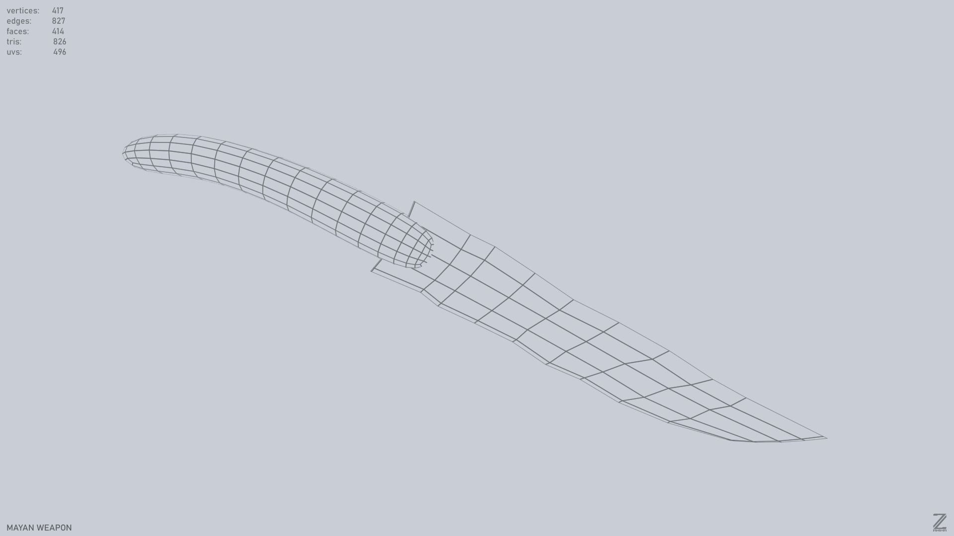 3D Model Mayan Weapon Collection - TurboSquid 2390734