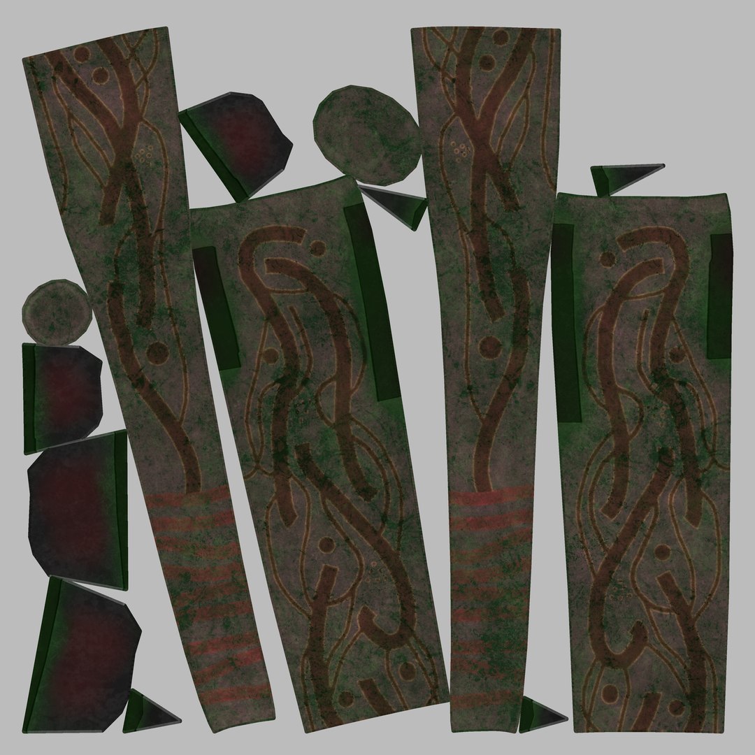 3D Model Mayan Weapon Collection - TurboSquid 2390734