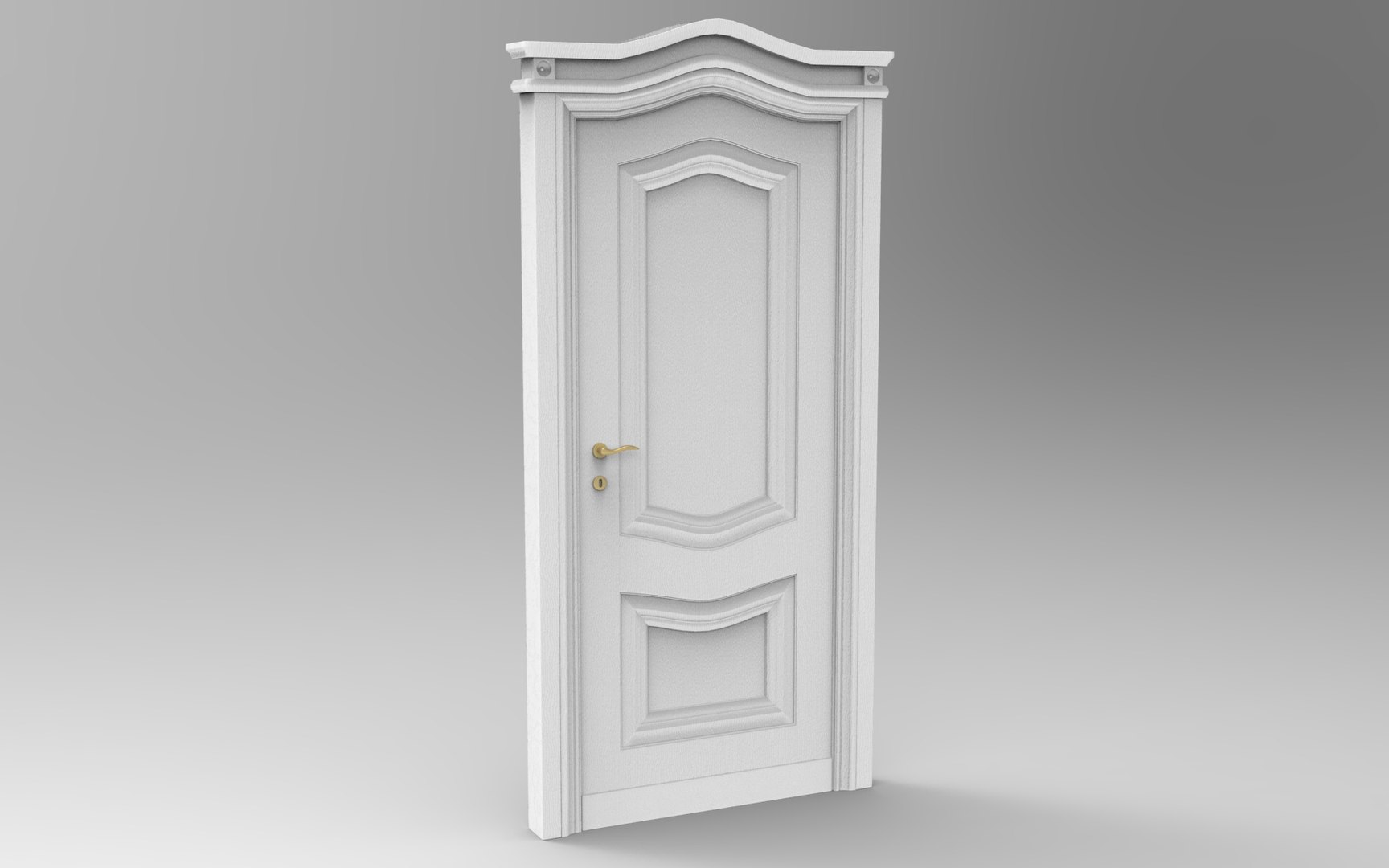 Hinged Door 3D Model - TurboSquid 1987090