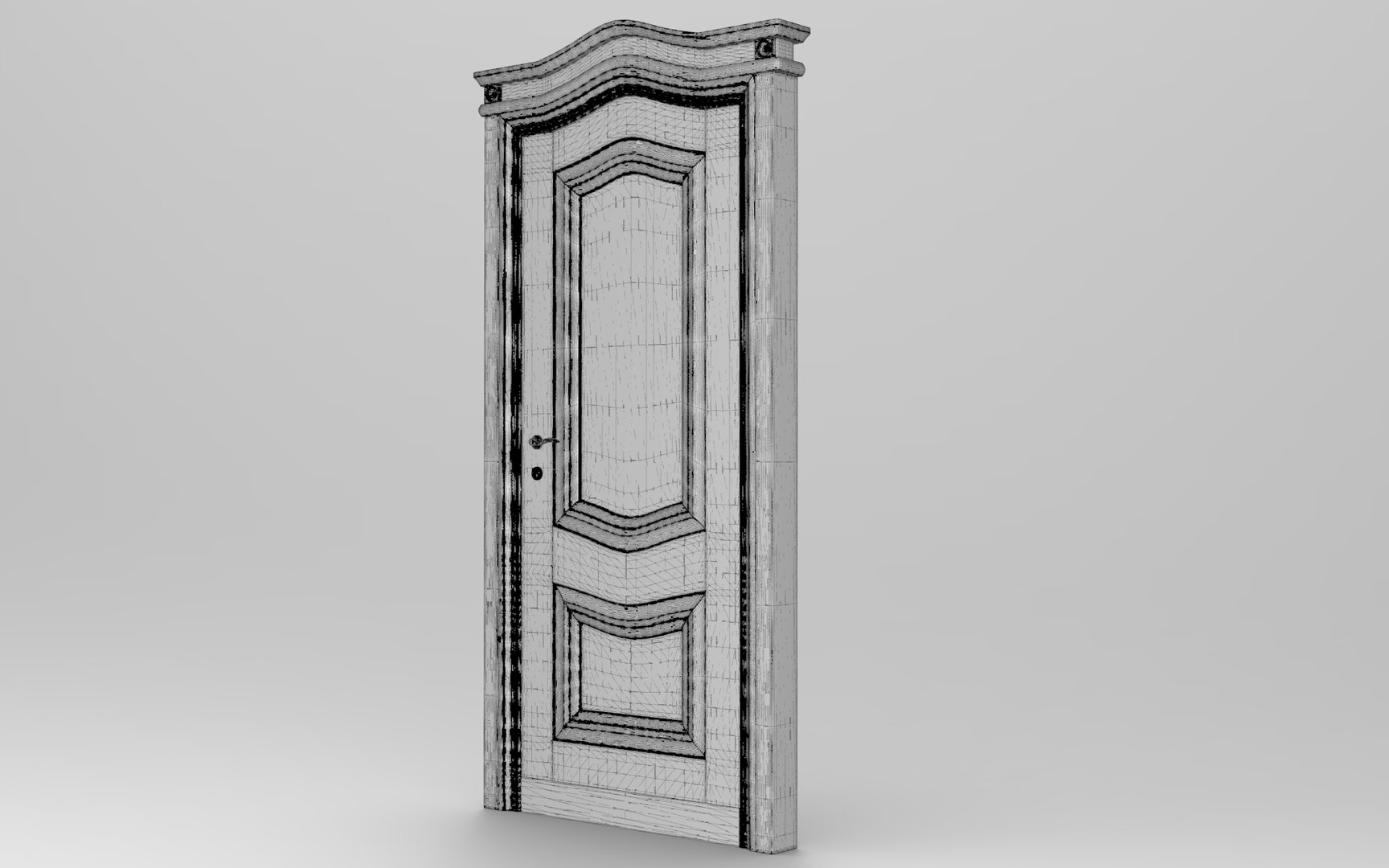 Hinged Door 3D Model - TurboSquid 1987090