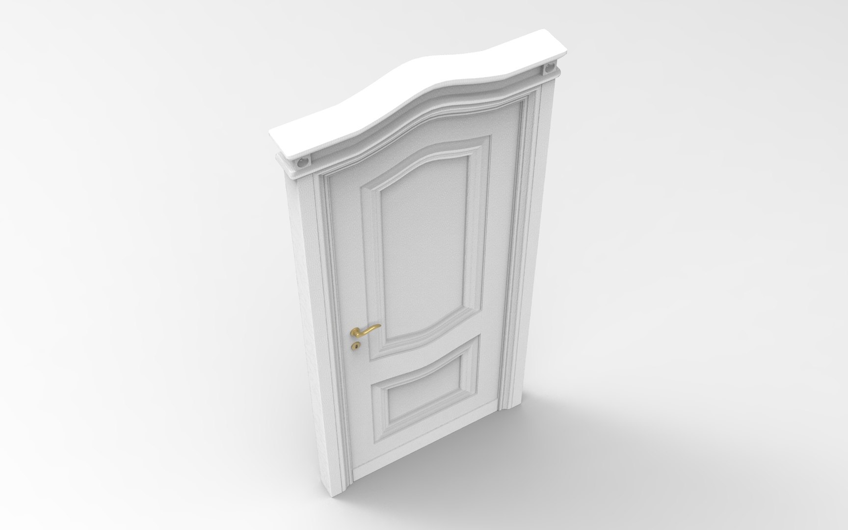 Hinged Door 3D Model - TurboSquid 1987090