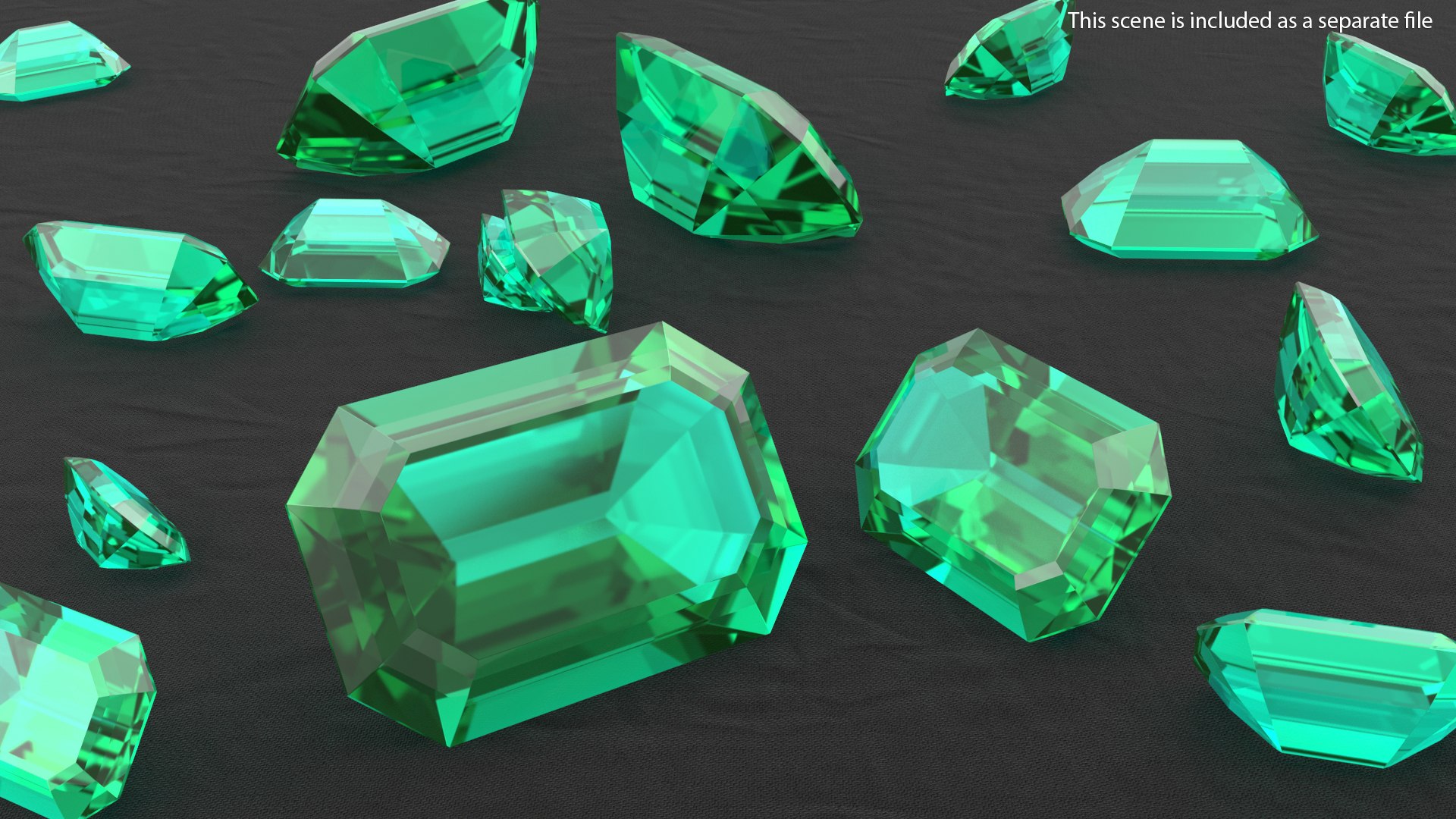 3D Model Emerald - TurboSquid 1843980