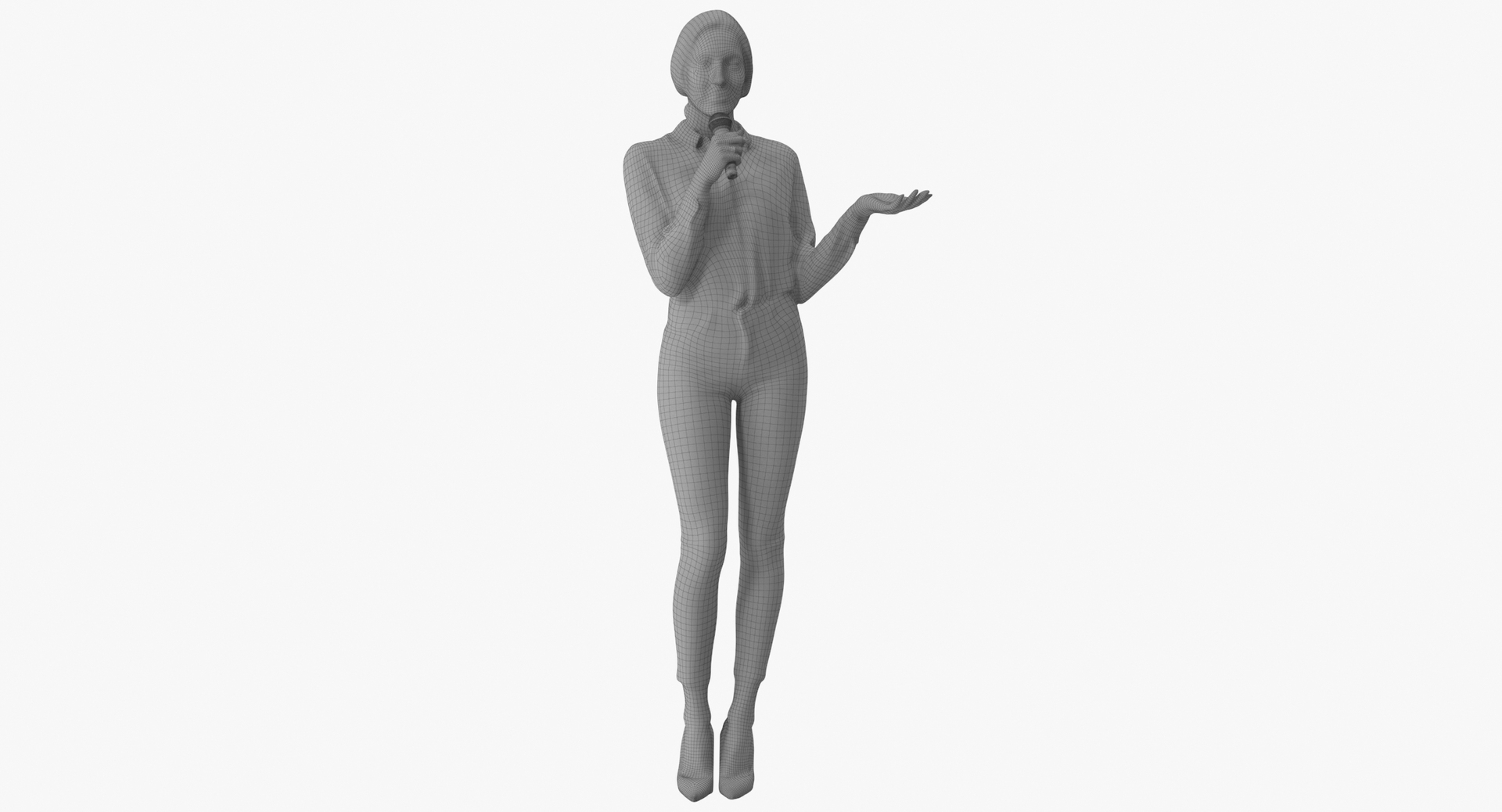 Elizabeth Business Interacting Pose 03 3D model - TurboSquid 1857798