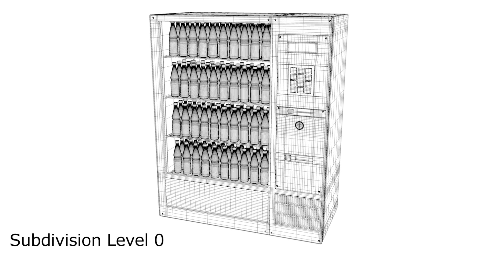 3d Vending Machine Model