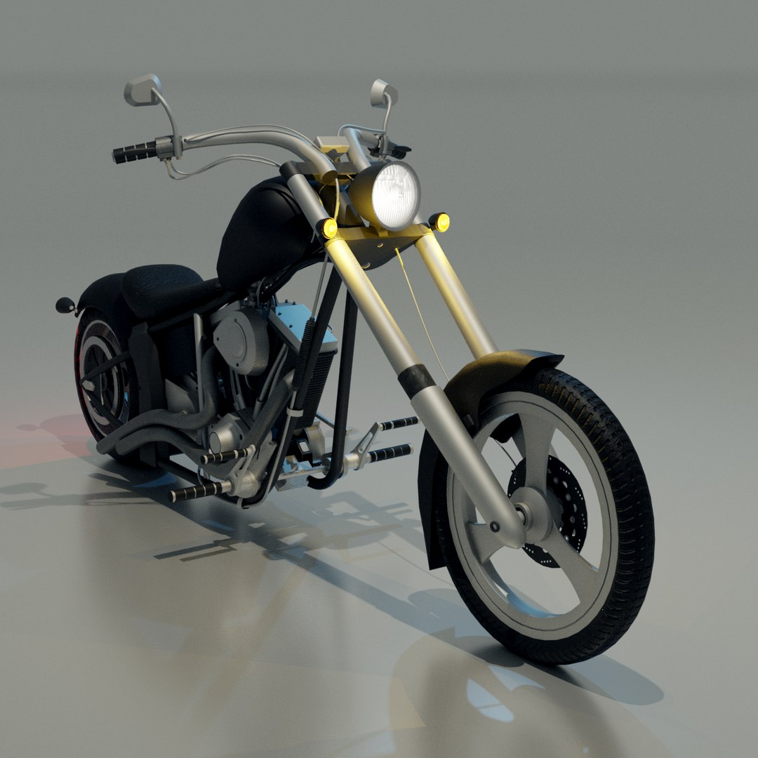 Saxon Motorcycle 3D - TurboSquid 2096752