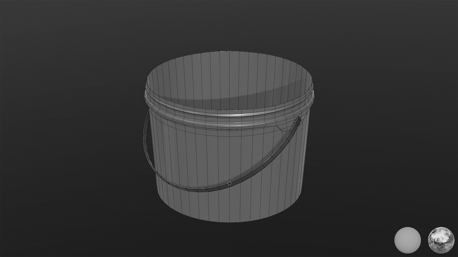 Plastic Buckets New Used - PBR - Game Animation Ready 3D Model ...