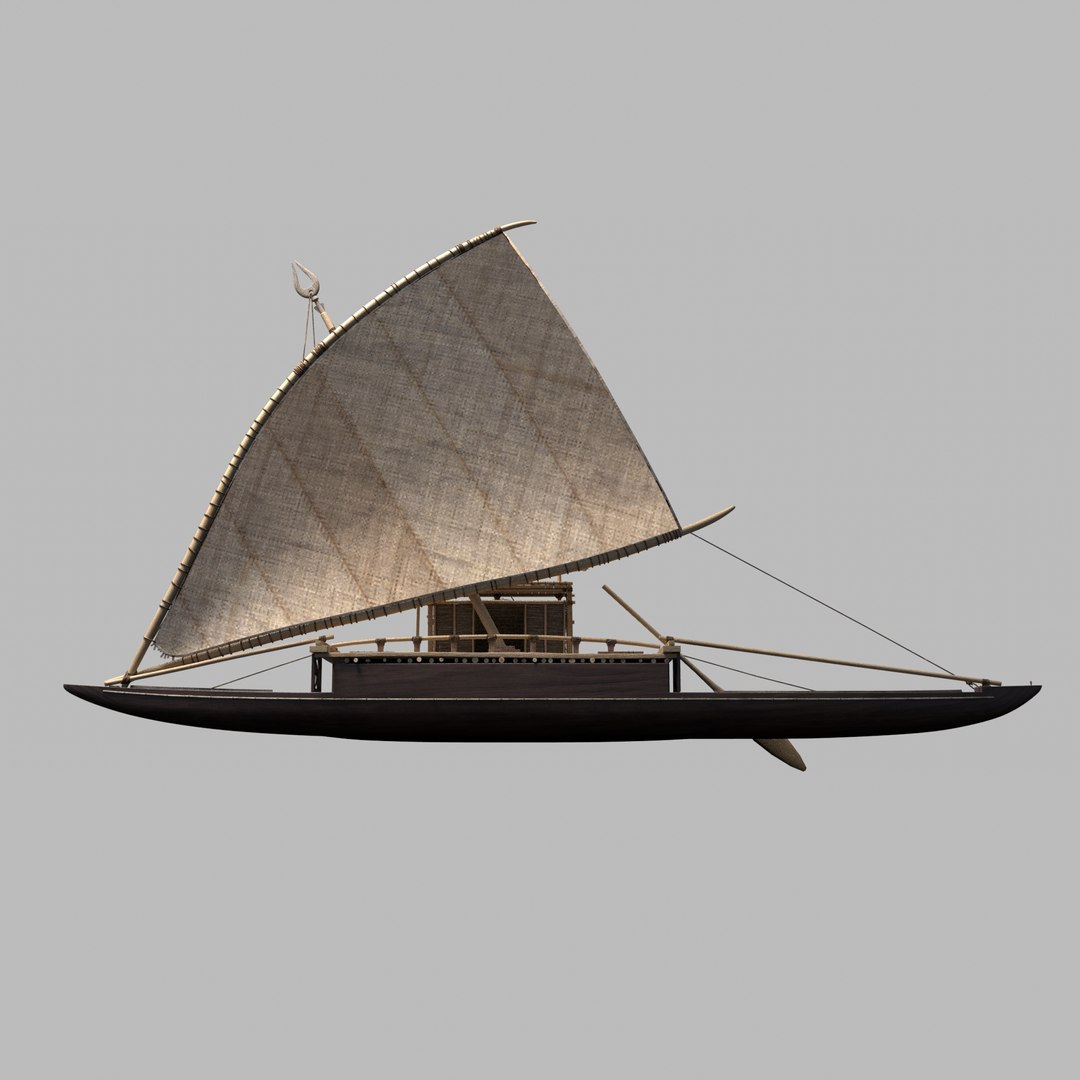 Drua Boat Model - TurboSquid 1537060
