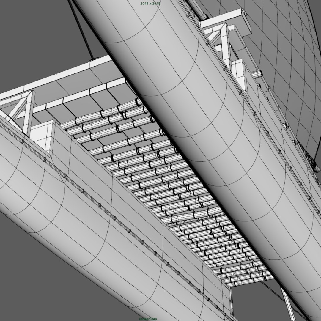 Drua boat model - TurboSquid 1537060