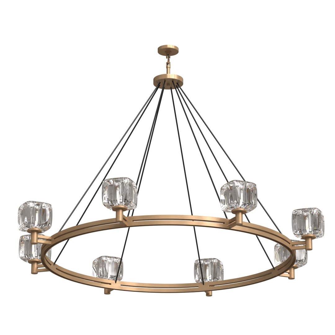 3D Restoration Hardware Demaret Round Chandelier - TurboSquid 2335801