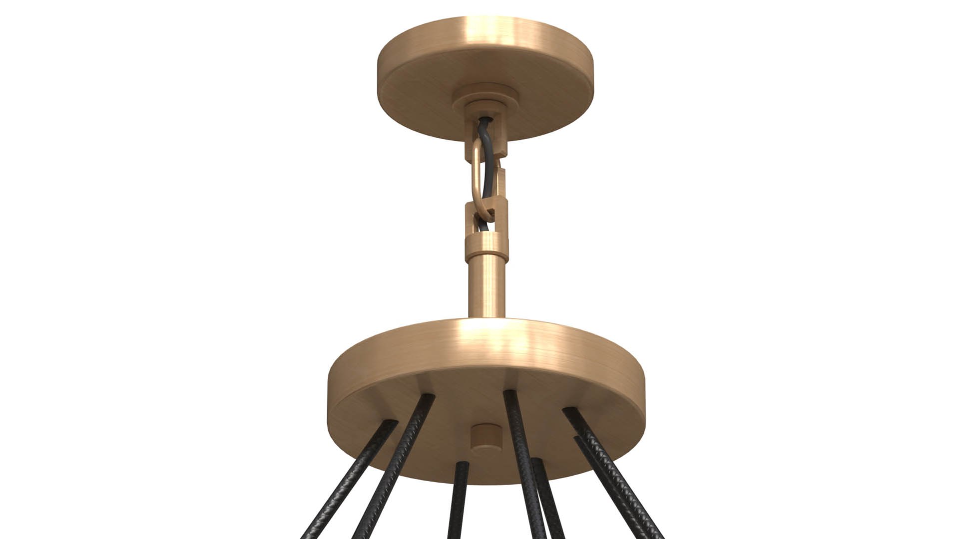 3D Restoration Hardware Demaret Round Chandelier - TurboSquid 2335801