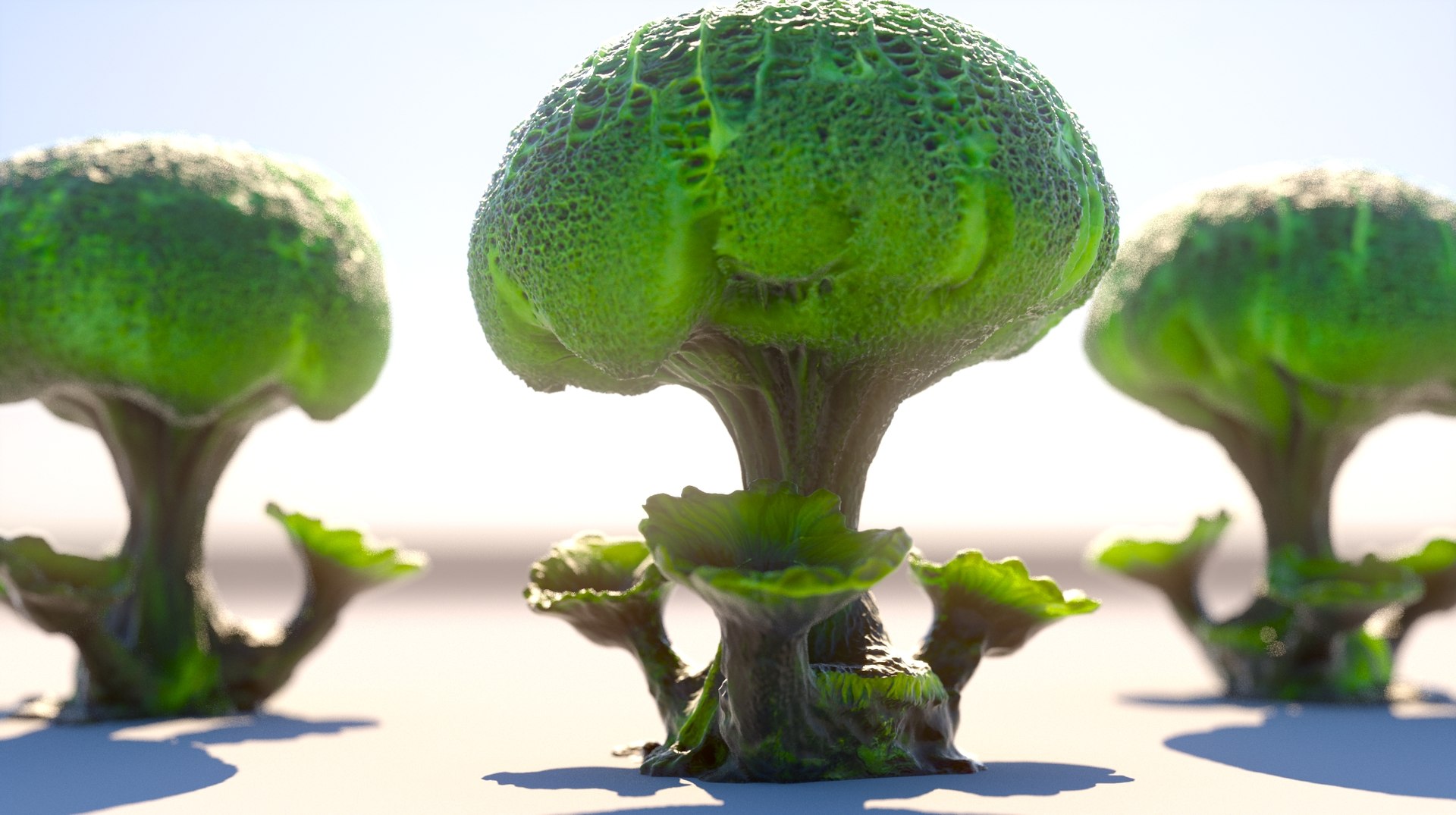3D Alien Plants Pack Model - TurboSquid 2403752