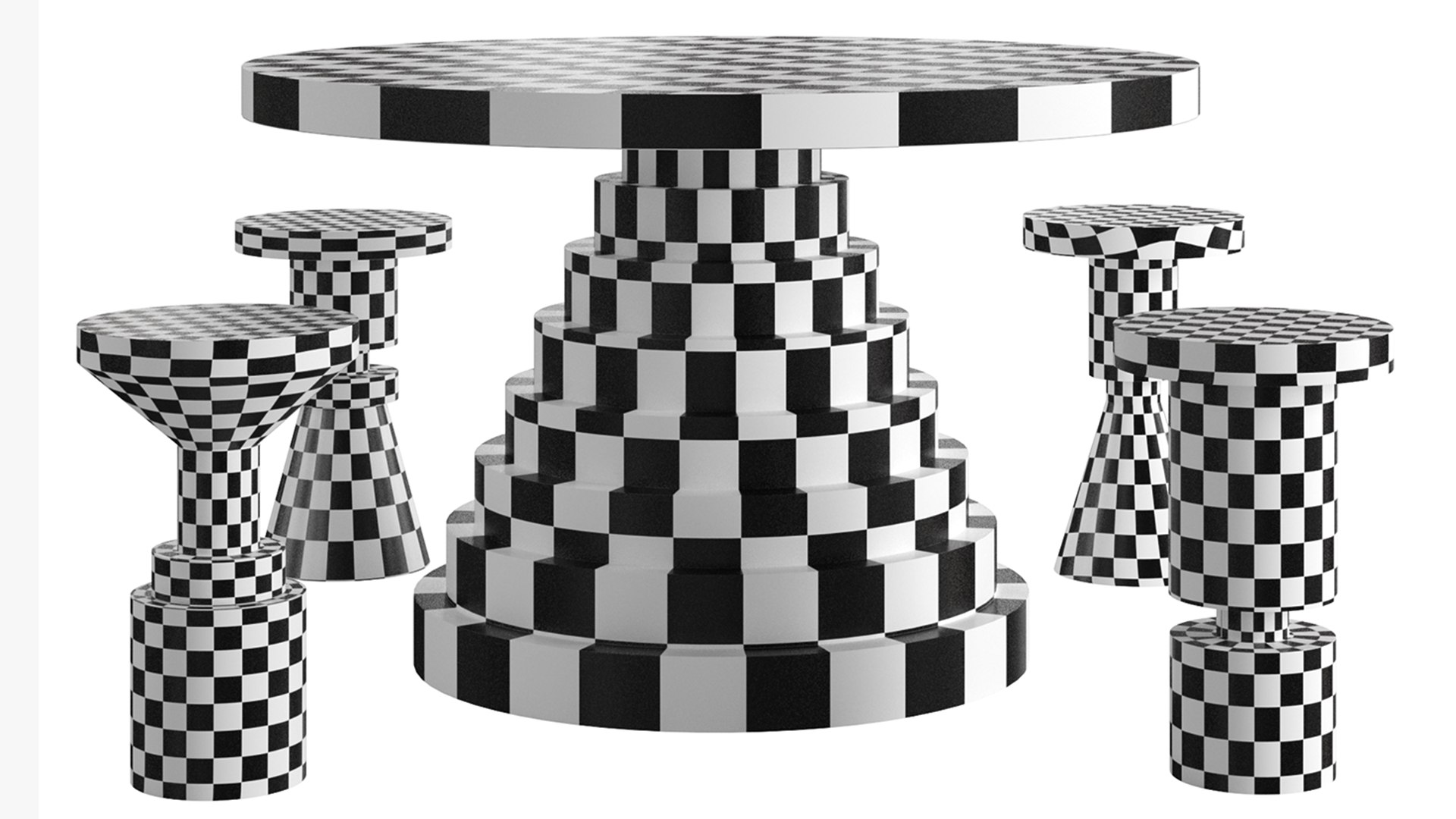 Anna Karlin Layered Dining Table Model - TurboSquid 2105963